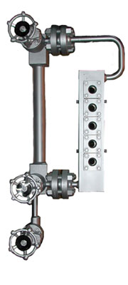 BBK Two-Color Multi-Port Type Liquid Level Gauge Products